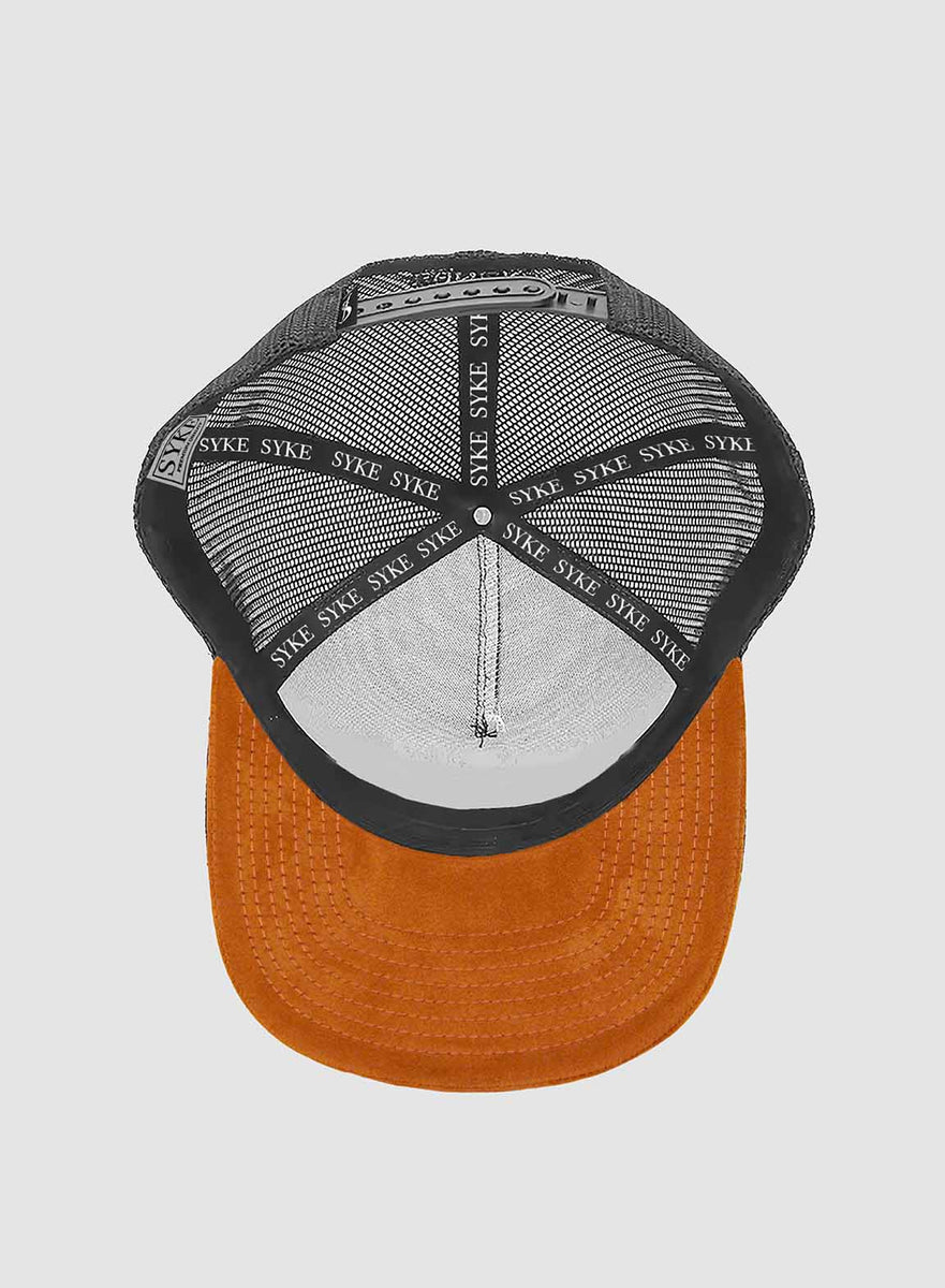 Coyote Brown Mesh Snapback SYKE Hat