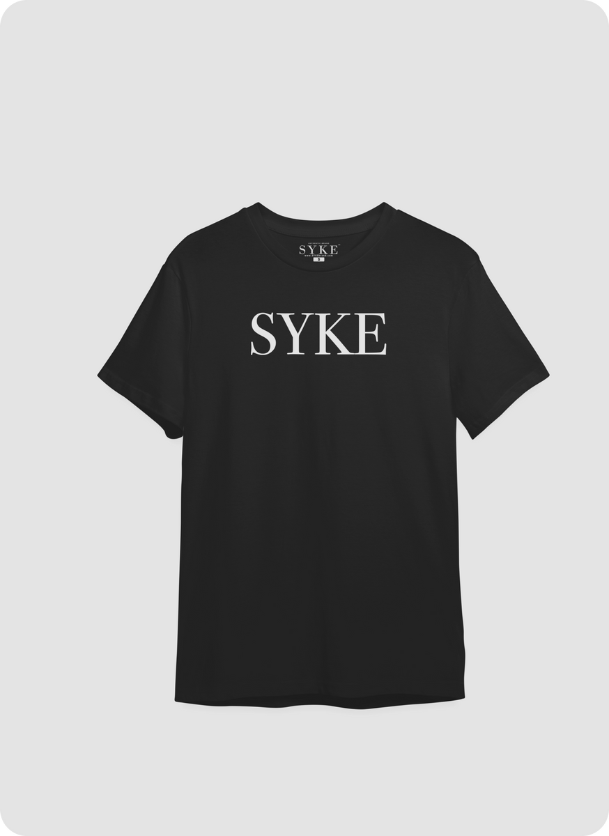 SYKE Original Black T-Shirt